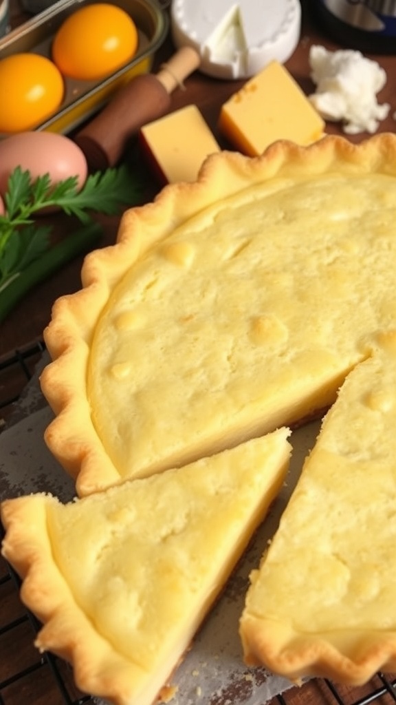 Delicious and Flaky Potato Quiche Crust Recipe