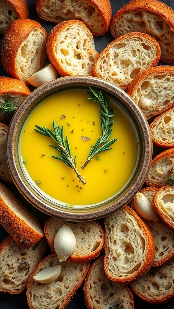 Herb-Infused Bread Dipping Oil Recipe