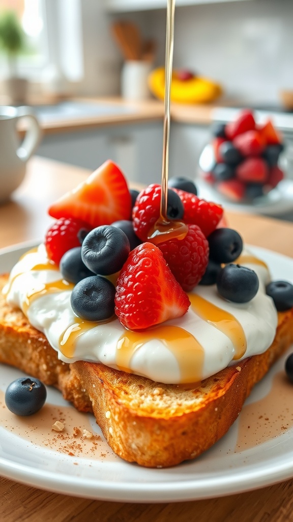 Crispy Air Fryer Yogurt Toast Recipe