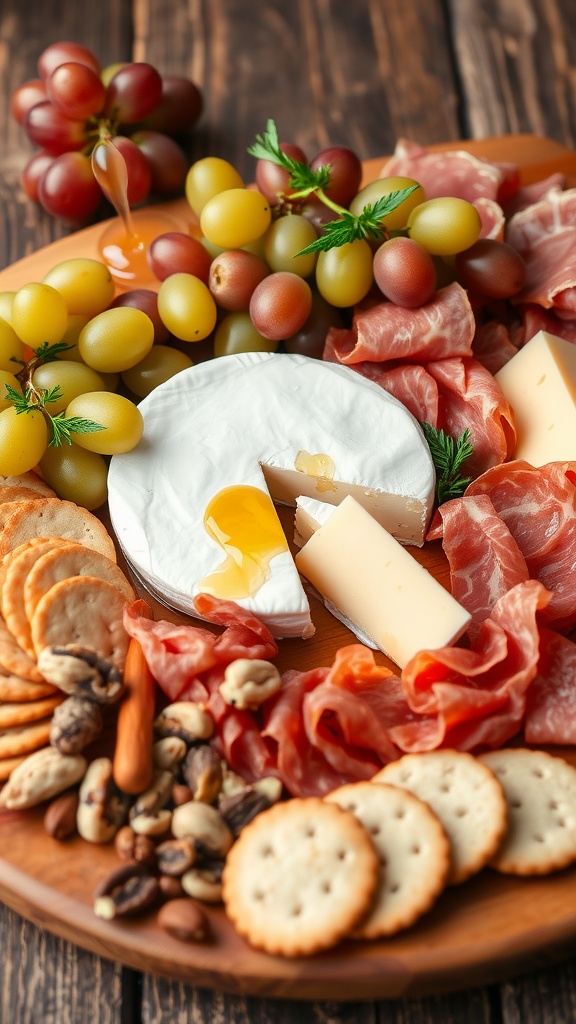 Delightful Two-Cheese Charcuterie Board Recipe