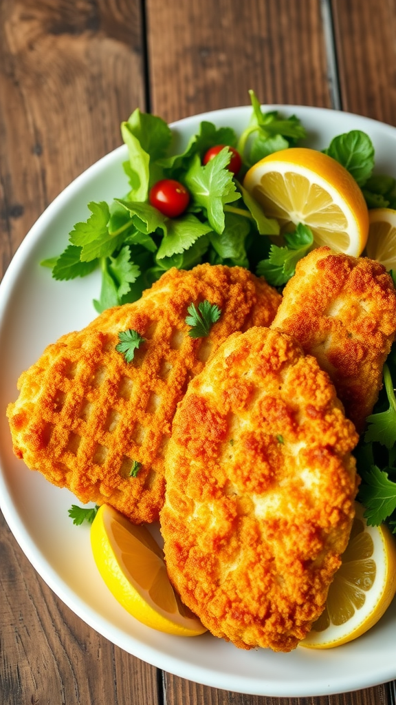 Crispy Chicken Schnitzel Recipe