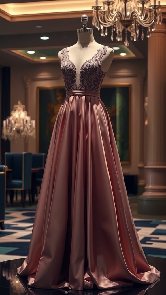 Elegant Dinner Gown for a Classy Night Out