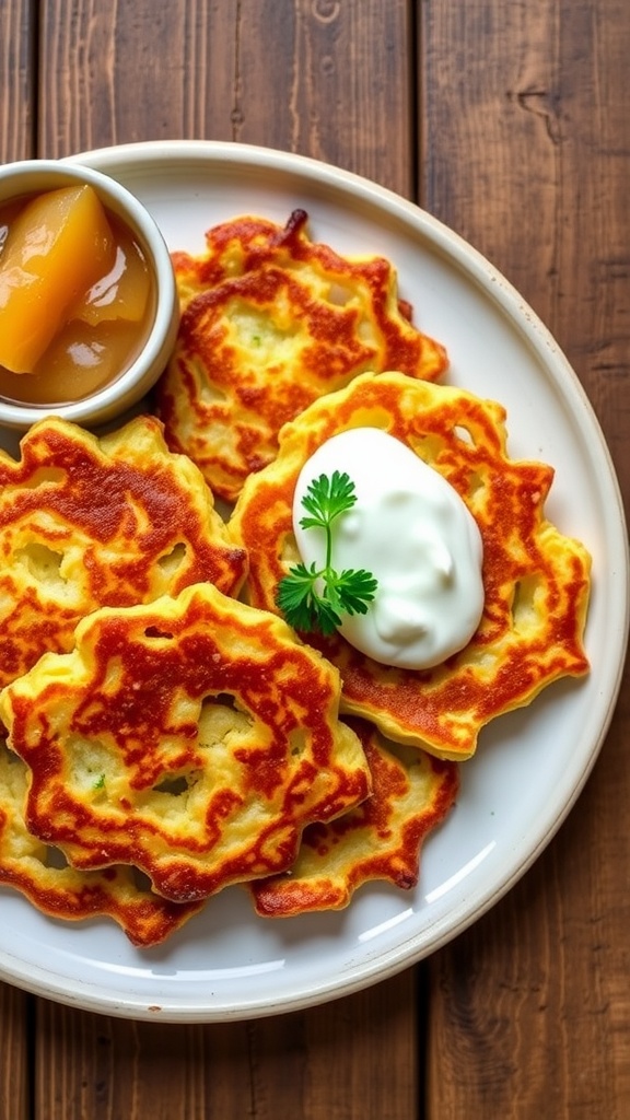 Crispy Potato Latkes Recipe