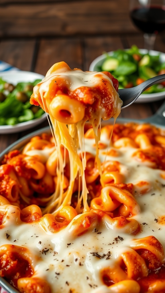 Cheesy and Easy Pasta Bake Recipe