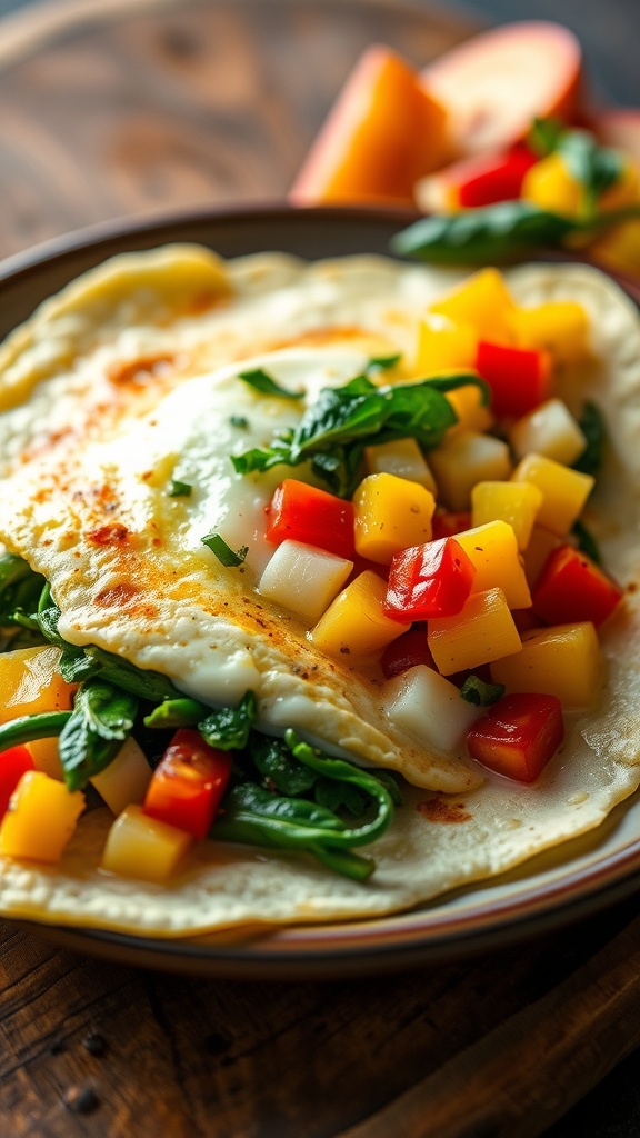 Fluffy Egg White Omelette Recipe