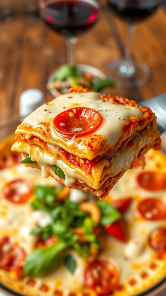 Delicious Pizza Lasagna Recipe