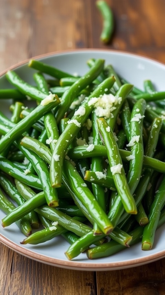 Garlic Butter Sautéed Green Beans Recipe