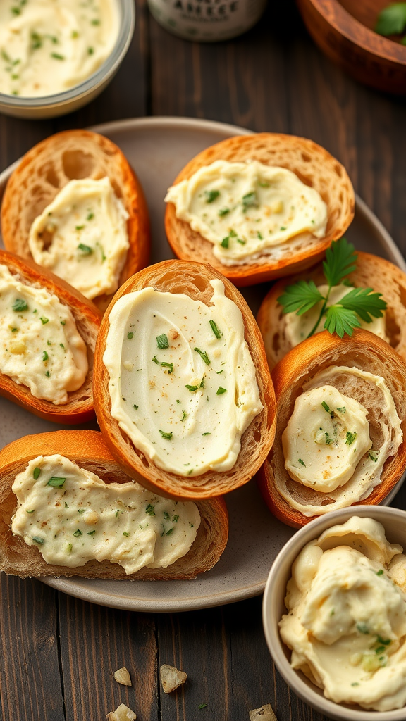 Savory Garlic Butter Spread Recipe