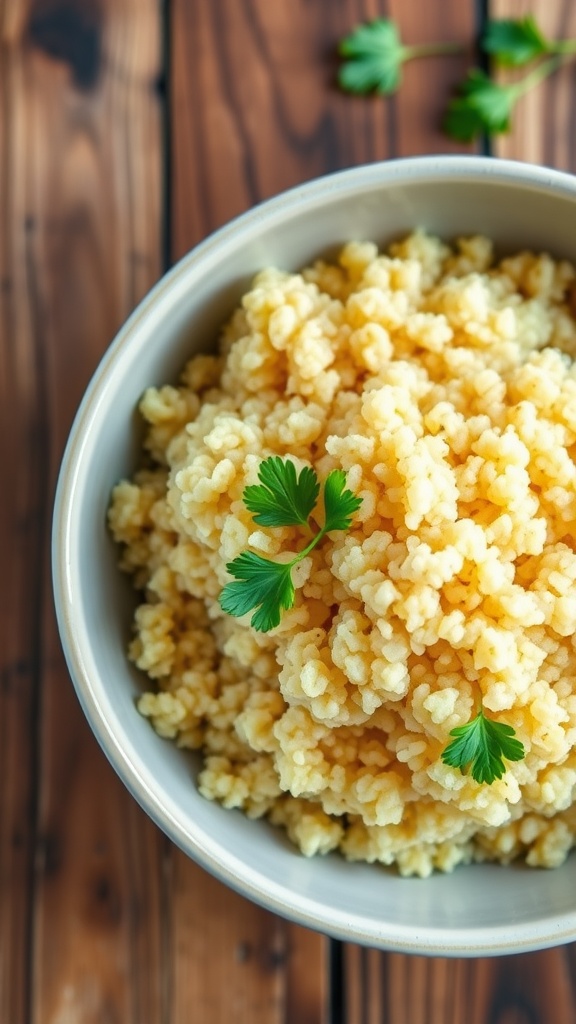 Savory Garlic Quinoa Recipe