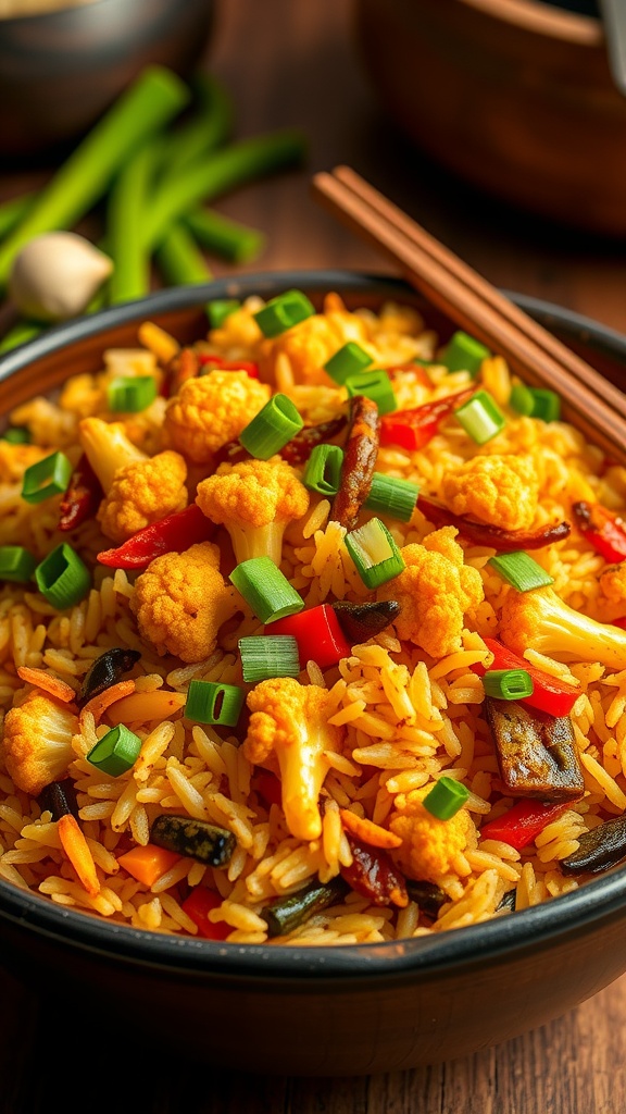 Spicy Gobi 65 Fried Rice Recipe