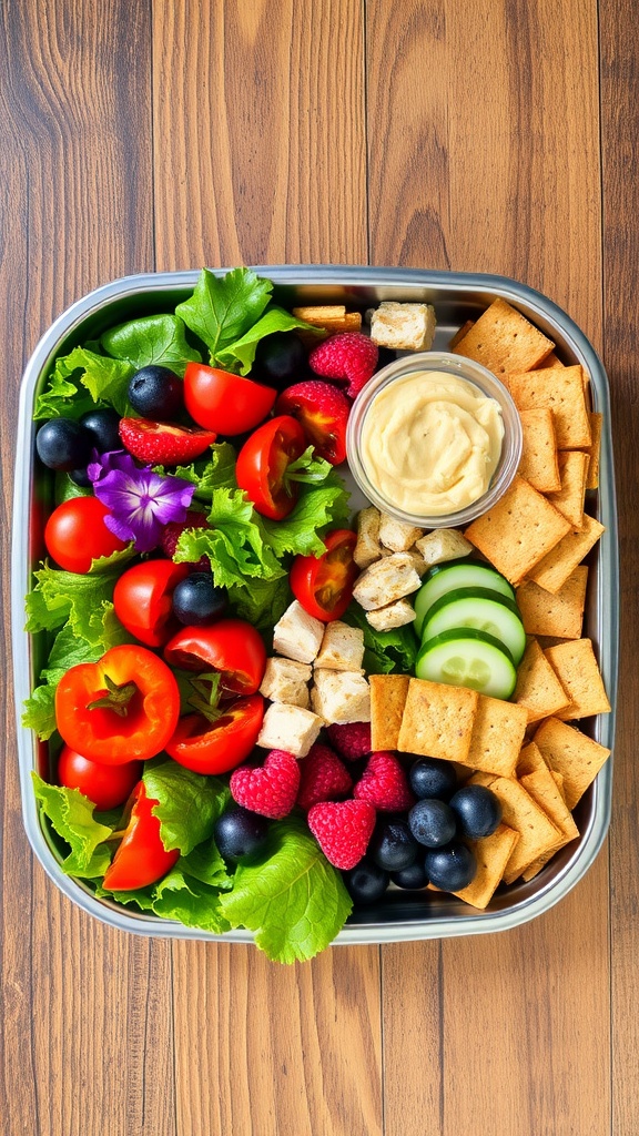 Delicious and Balanced Lunch Tray Recipe
