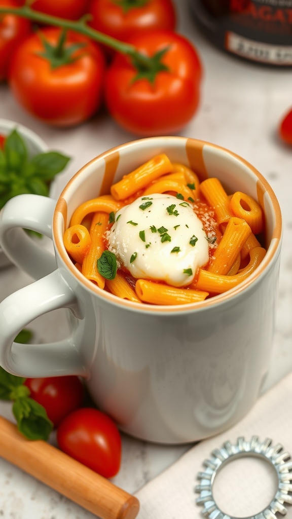 Quick and Easy Pasta in a Mug Recipe