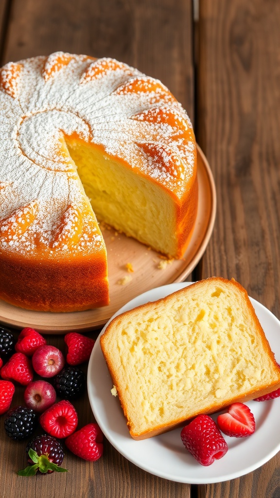 Simple One-Egg Vanilla Cake Recipe