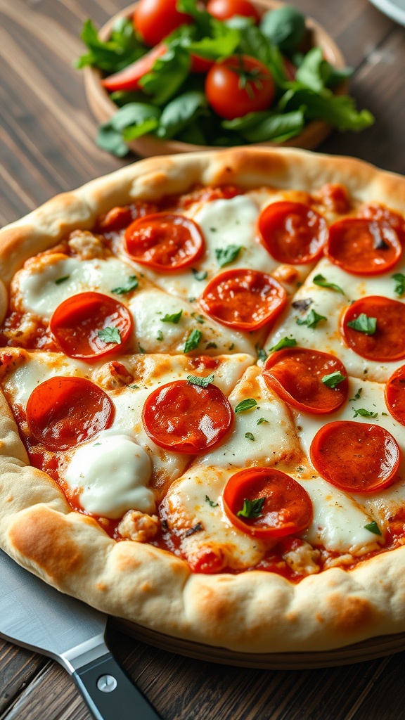 Quick and Easy Two Dough Pizza Recipe