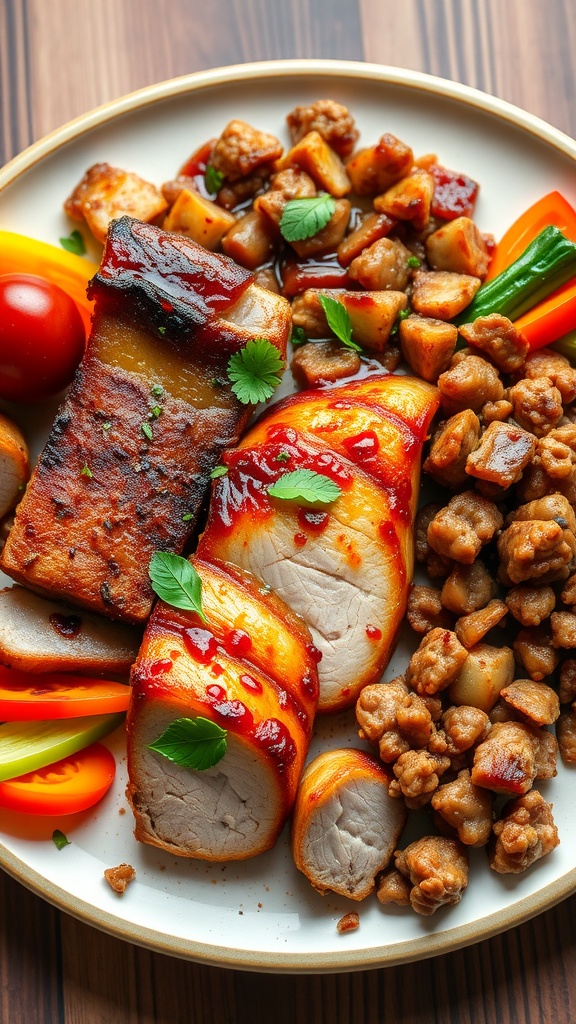 Savory Three-Course Pork Recipe