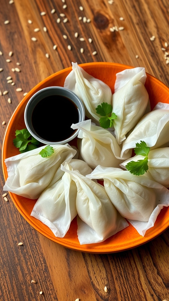 Savory Rice Paper Dumplings Recipe