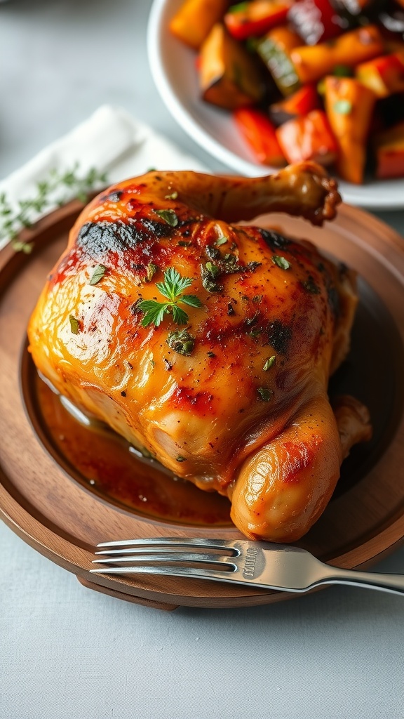 Savory Roasted Chicken Leg Quarters Recipe
