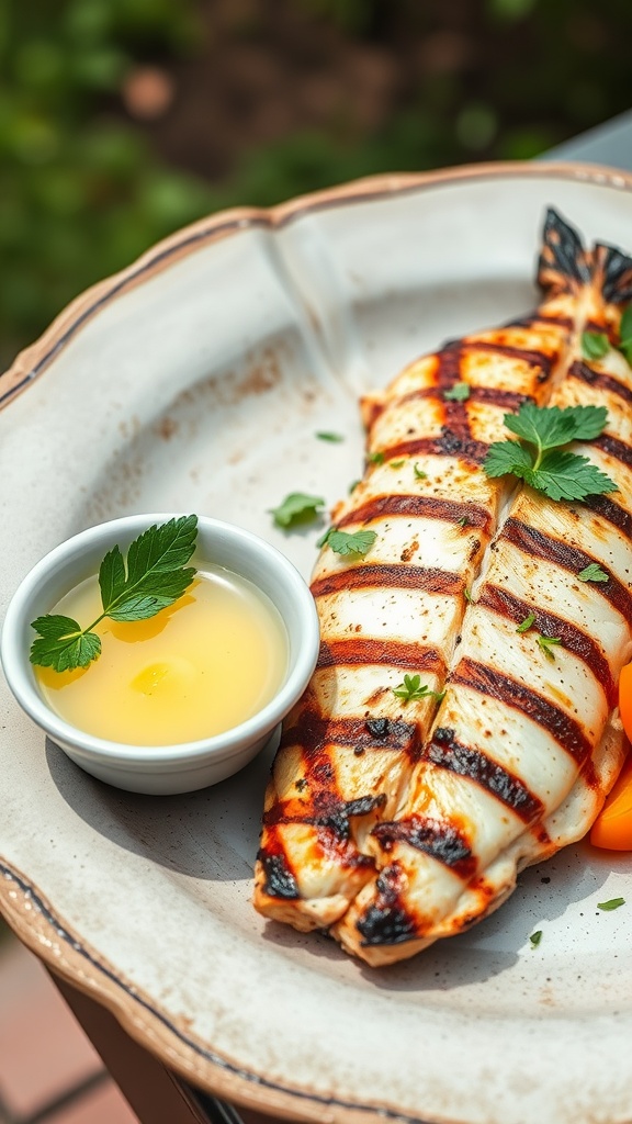 Lemon Herb Sauce for Grilled Fish