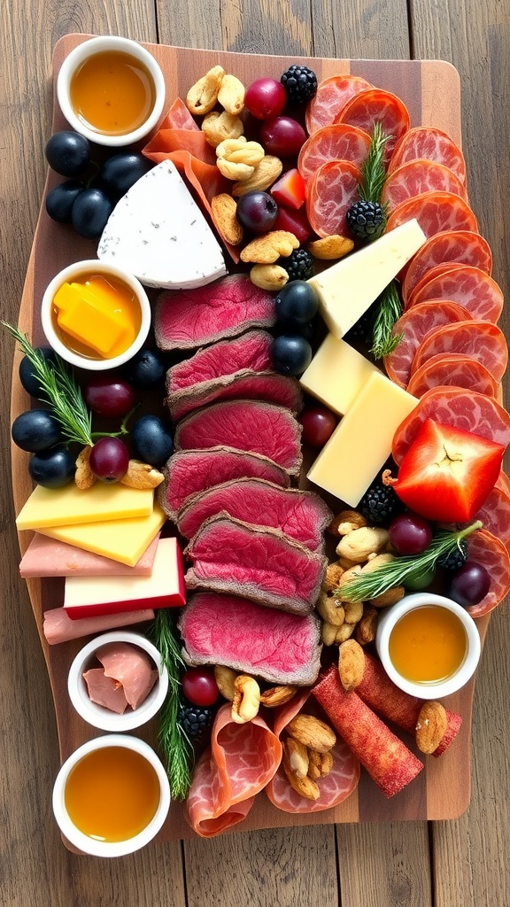 Savory Steak Charcuterie Board Recipe
