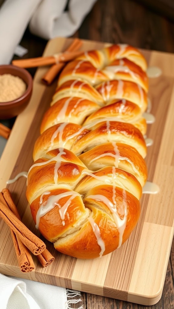 Delicious Cinnamon Sugar Braids Recipe