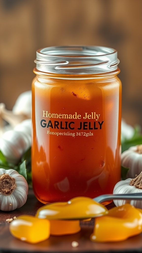 Sweet and Savory Garlic Jelly Recipe