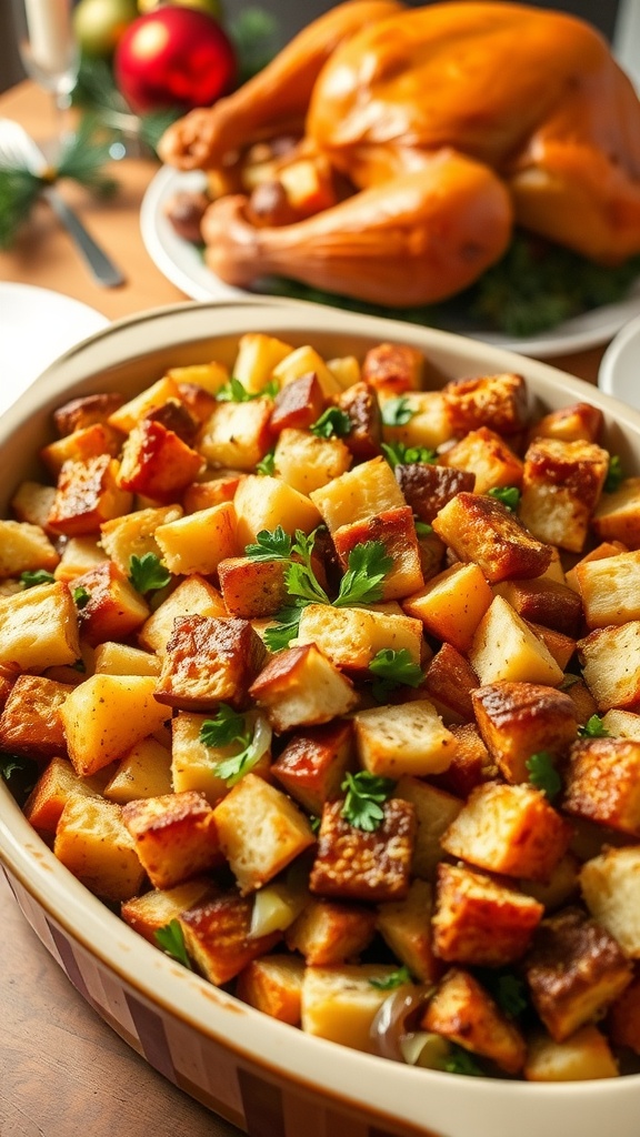 Savory Herb Turkey Stuffing Recipe