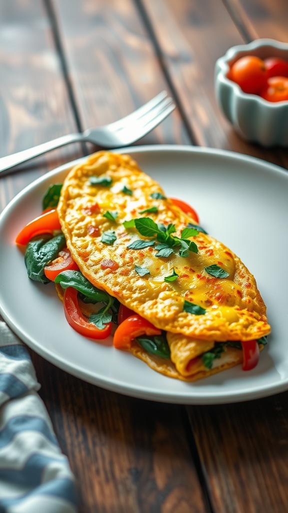 Savory Vegetable Omelette Recipe