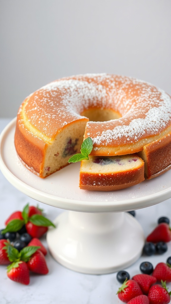 Moist and Tangy Yogurt Cake Recipe