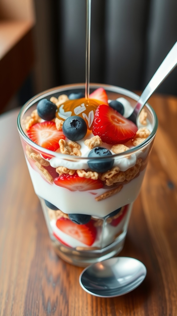 Delicious Yogurt and Cereal Parfait Recipe
