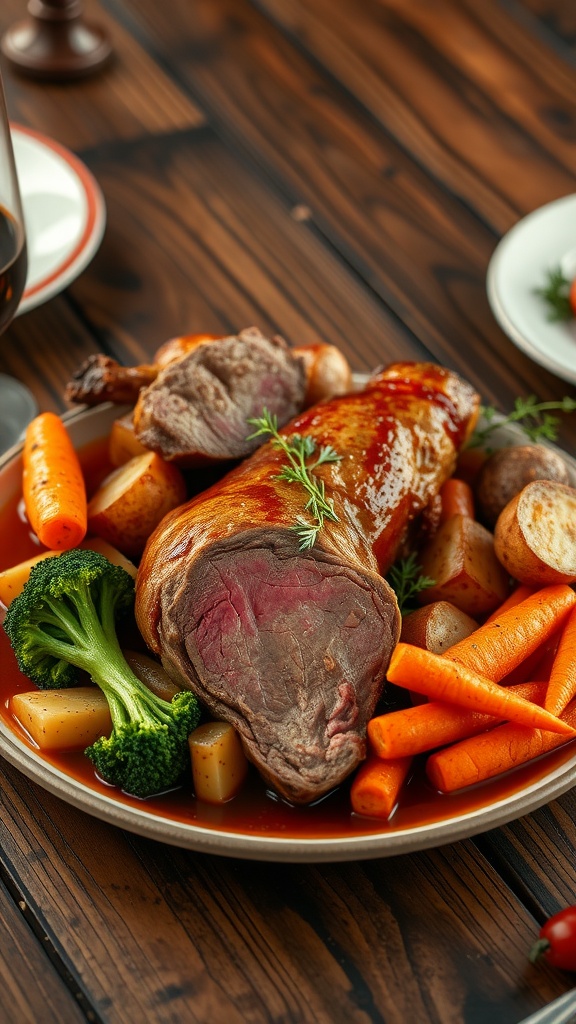 Classic Ye Olde British Sunday Roast