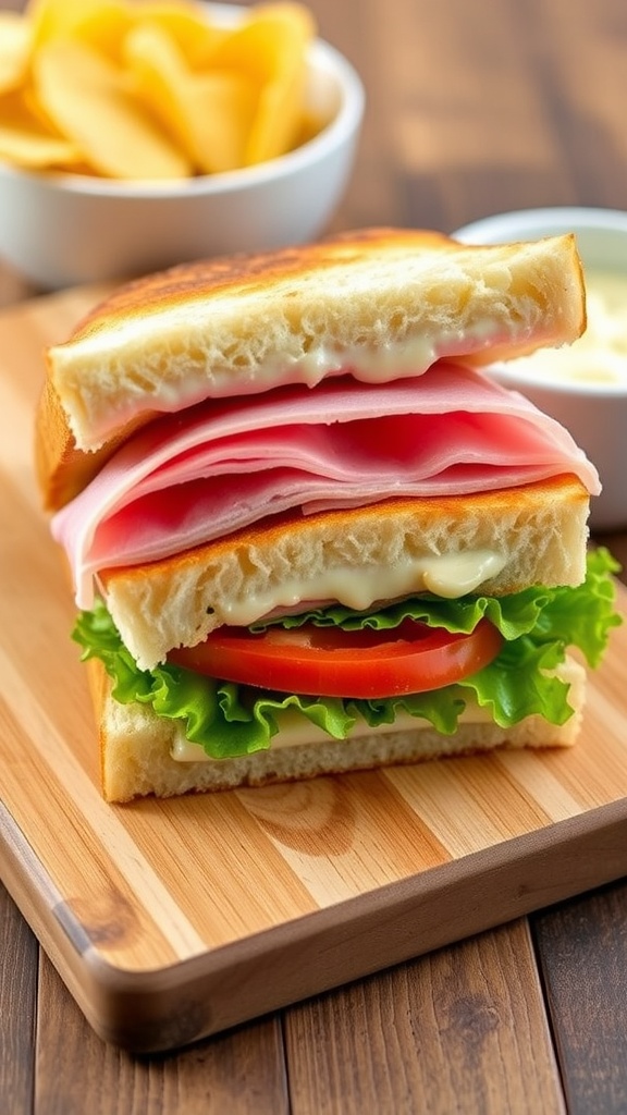 Quick and Easy 1-Minute Sandwich Recipe