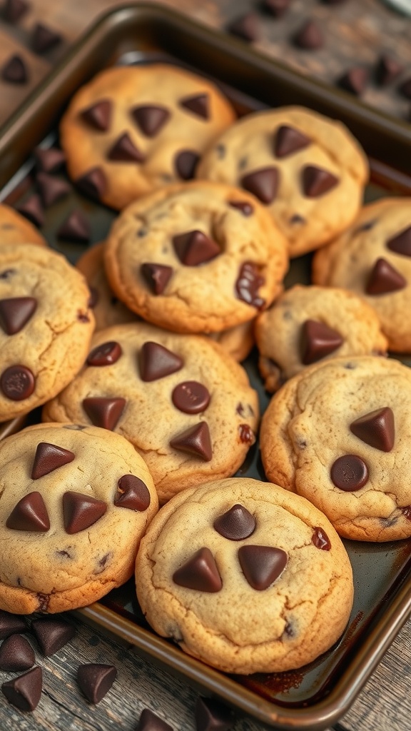 Quick and Easy 5-Minute Chocolate Chip Cookies