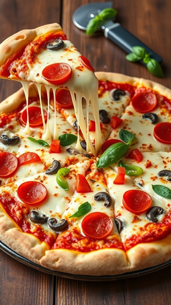 Delicious 60 cm Homemade Pizza Recipe