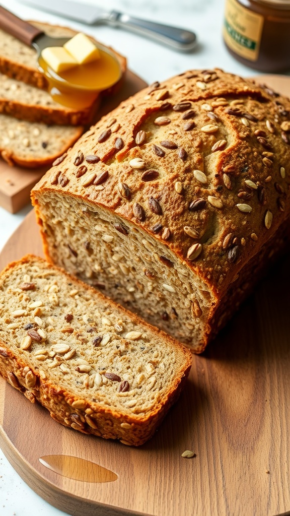 Nutty 7-Grain Cereal Bread Recipe