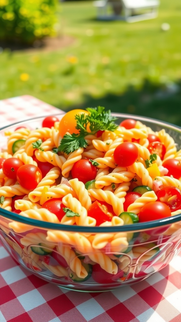 Classic 90s Pasta Salad Recipe