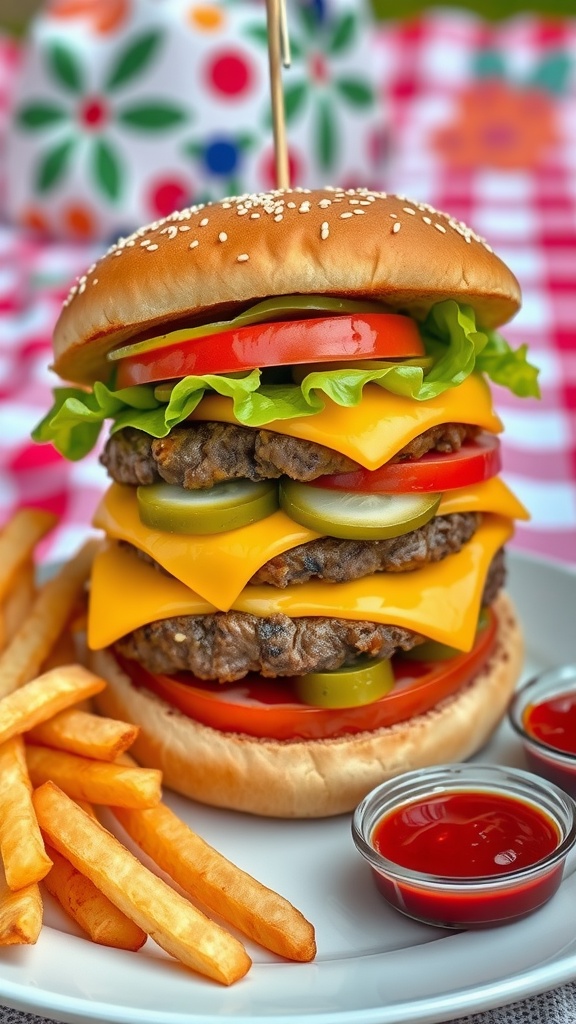 Classic American Cheeseburger Recipe