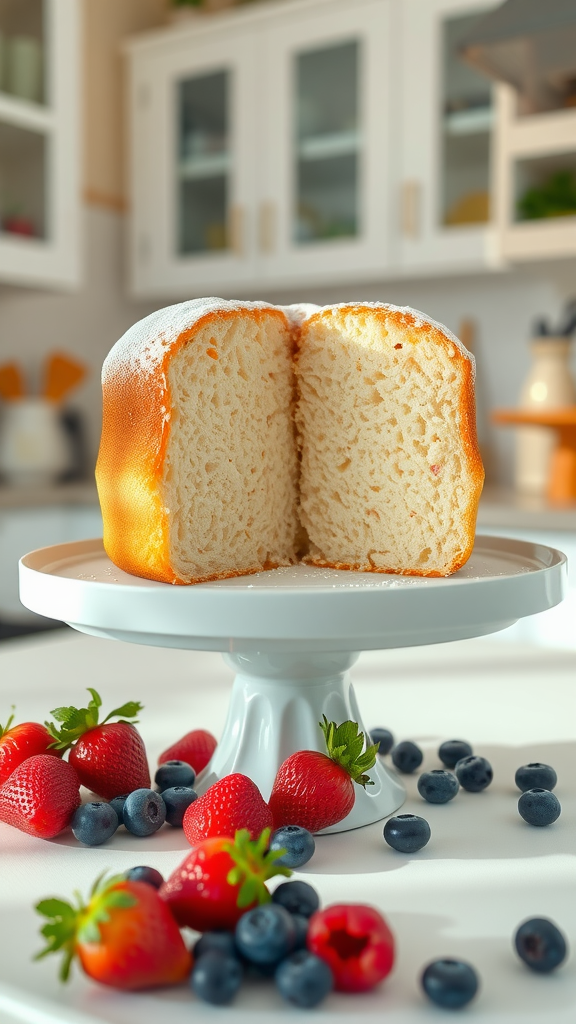 Light and Fluffy Angel Food Cake Recipe