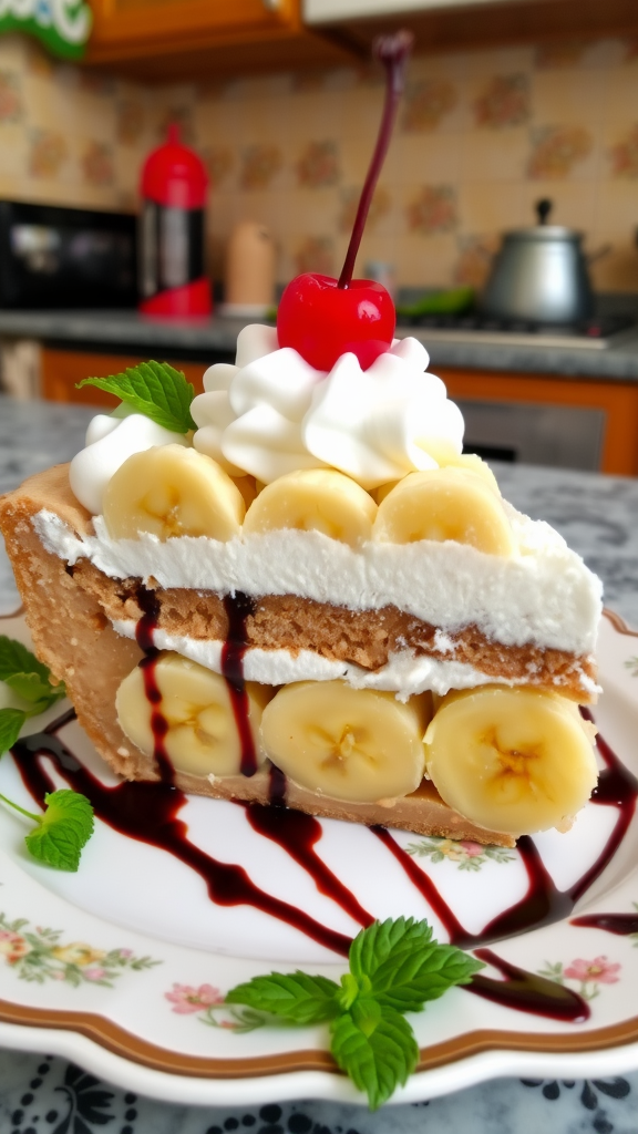 Delicious Banana Split Pie Recipe