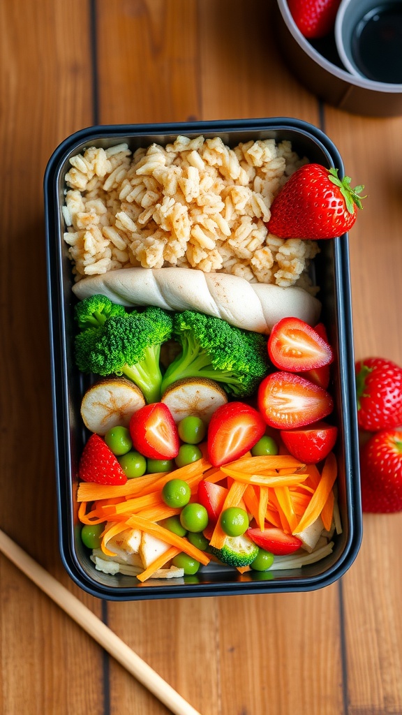 Delicious Three-Layer Bento Box Lunch Recipe