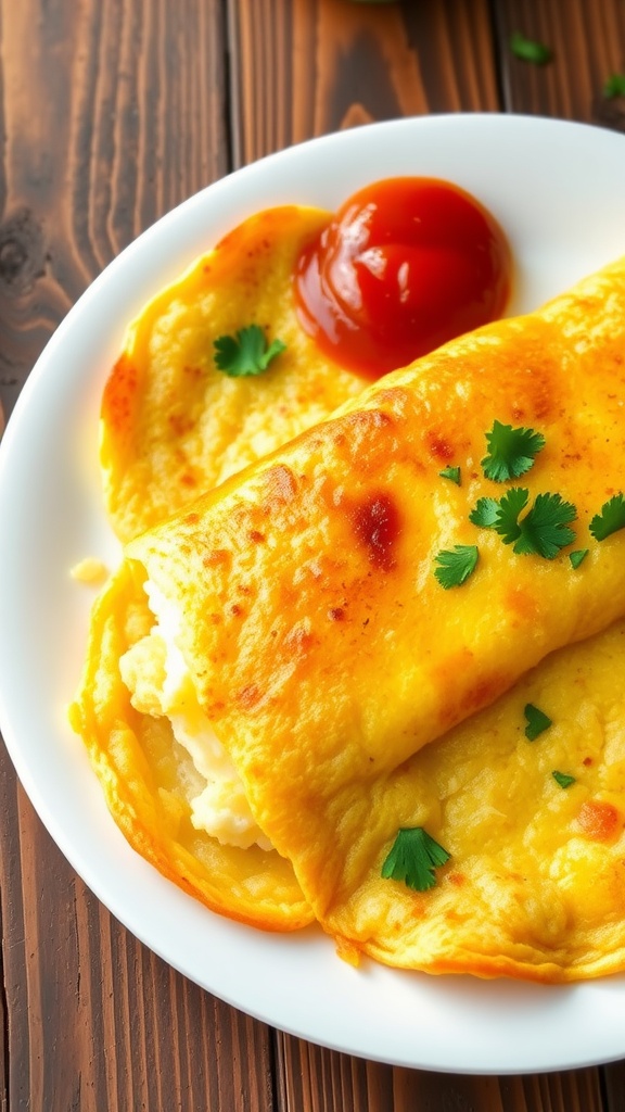 Savory Bread Omelette Recipe