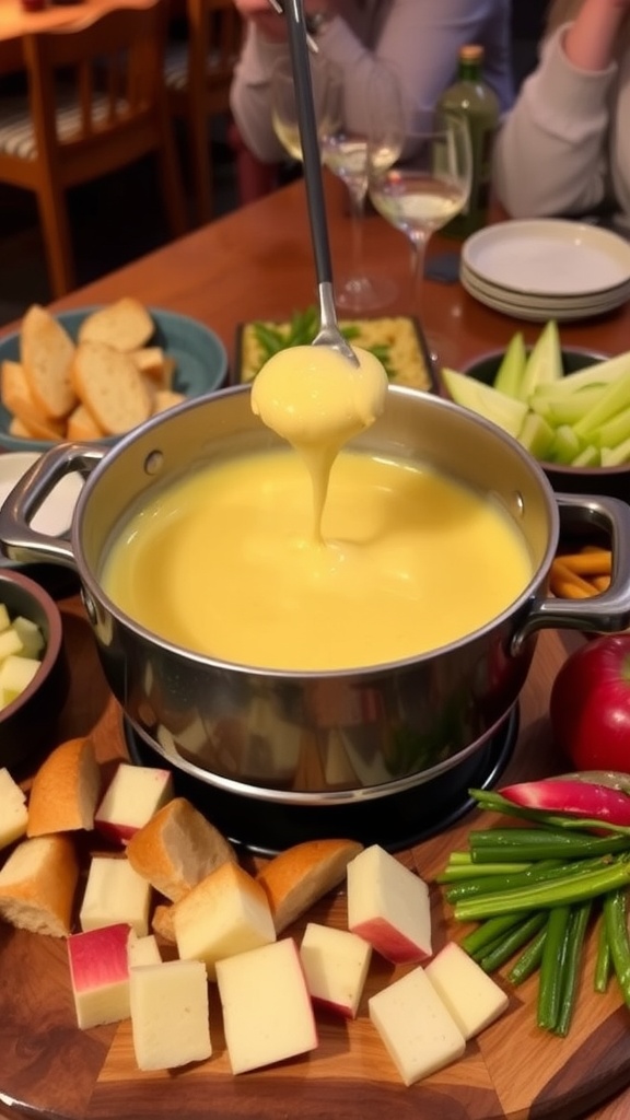 Cheese Lovers' Delight: A Creamy Cheese Fondue Recipe