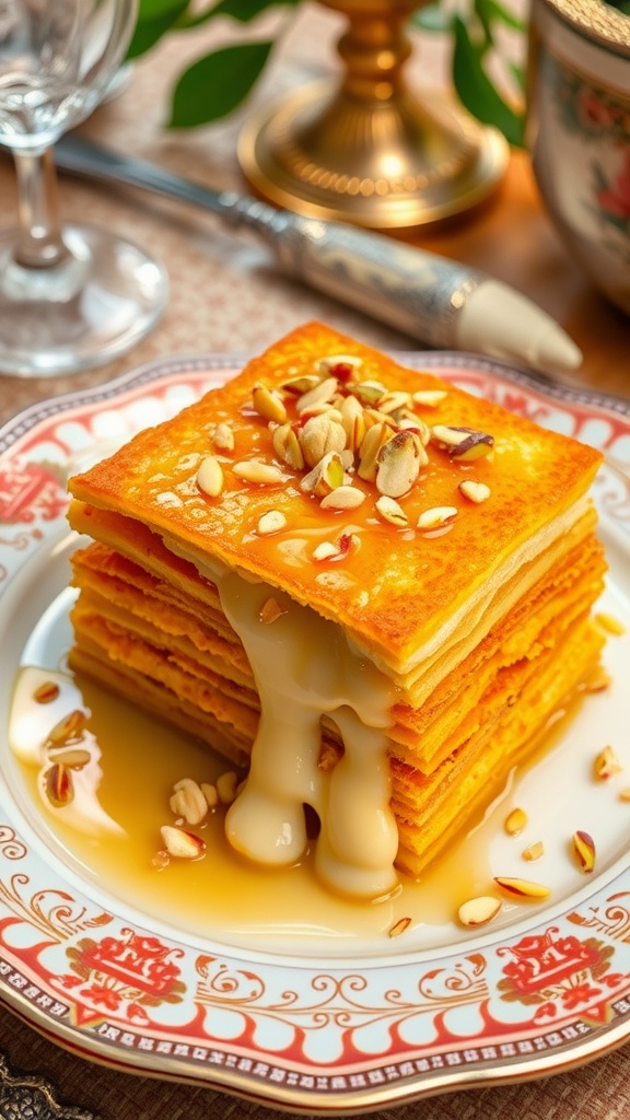 Delicious Cheese Kunafa Recipe