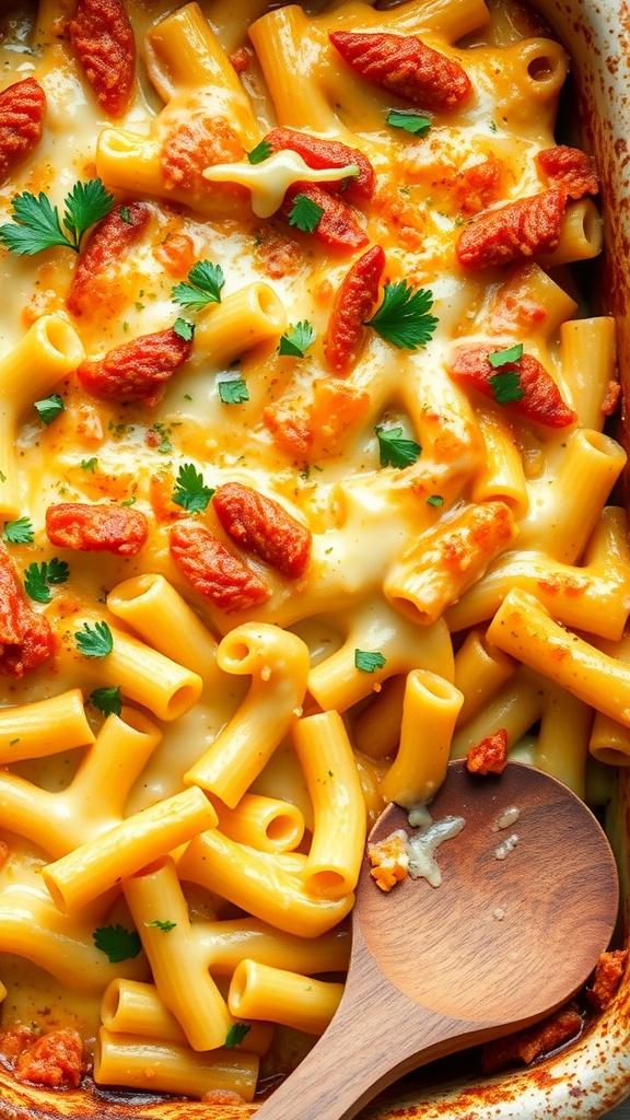 Creamy Five Cheese Pasta Bake Recipe