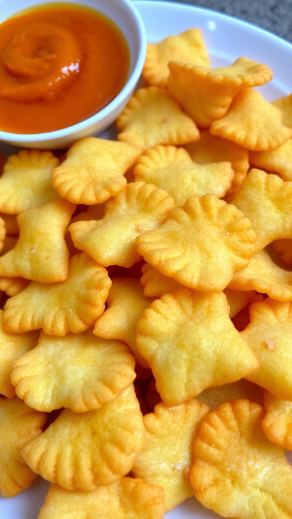 Crispy Homemade Cheese Chips Recipe