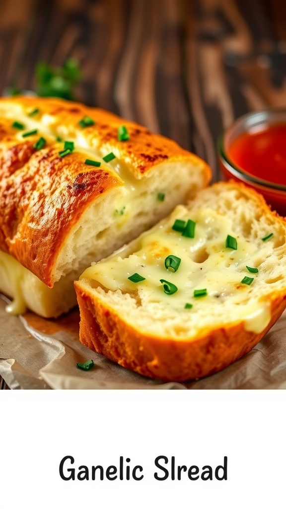 Cheesy Garlic Bread Loaf Recipe
