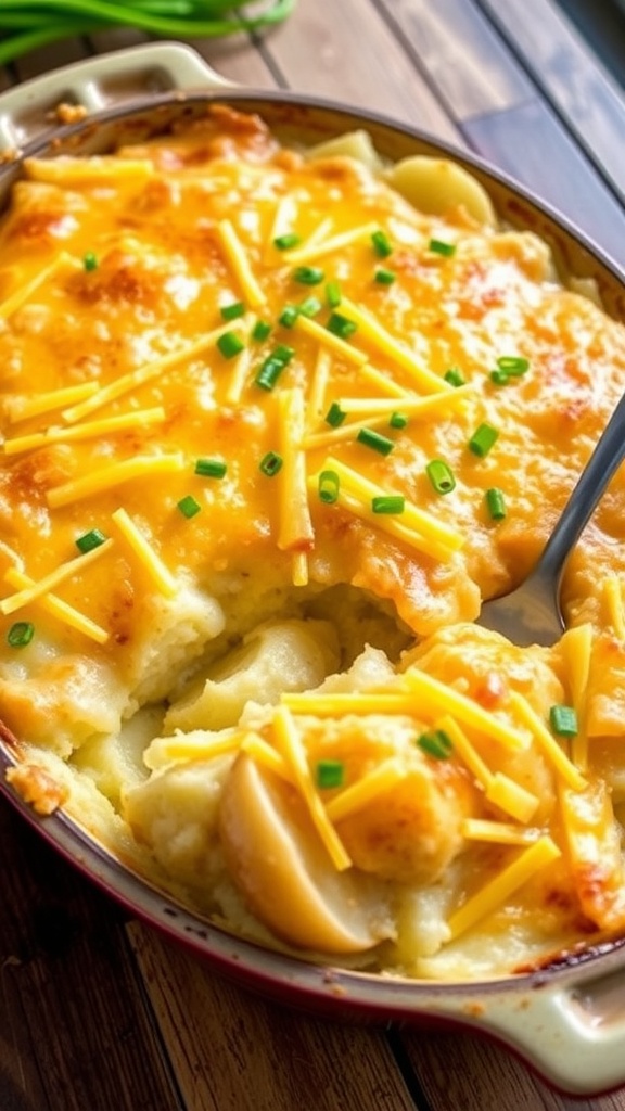 Savory Cheesy Potato Bake Recipe