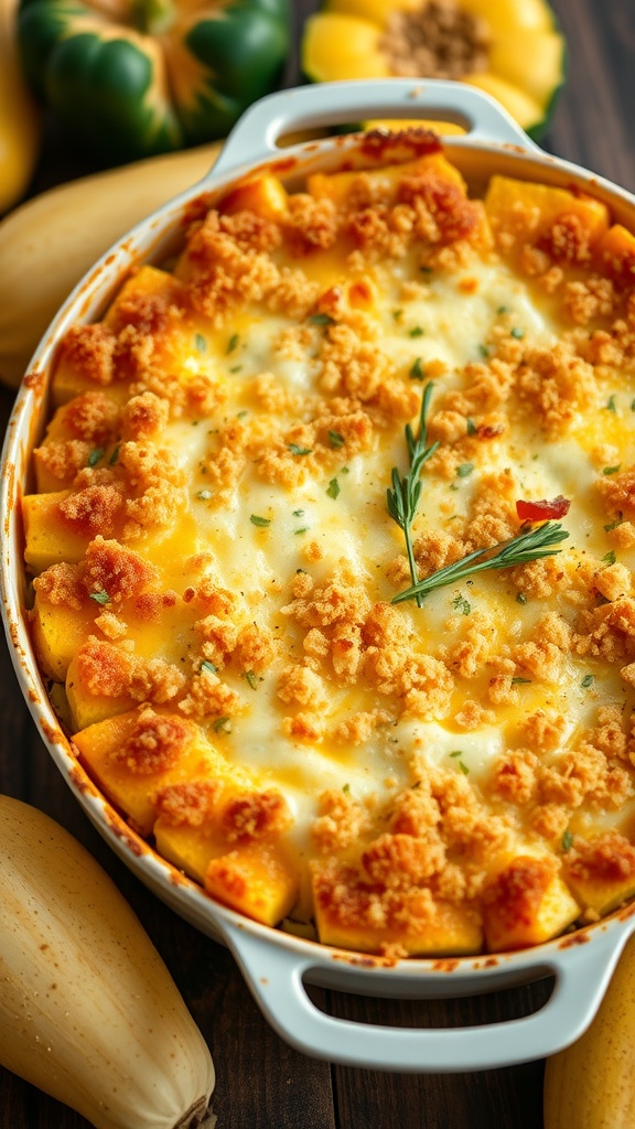 Cheesy Summer Squash Casserole