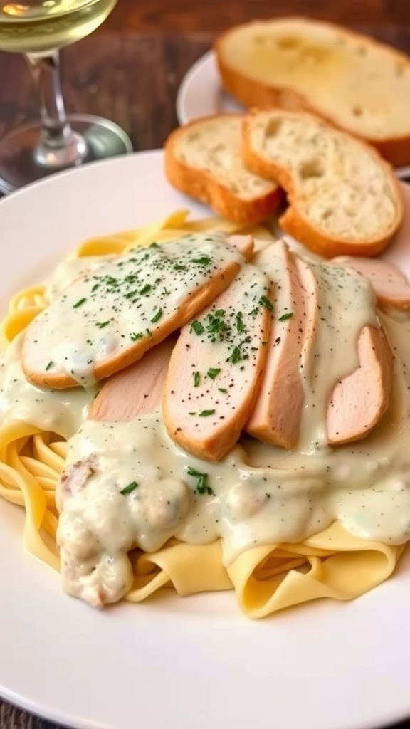 Creamy Chicken Alfredo Pasta Recipe