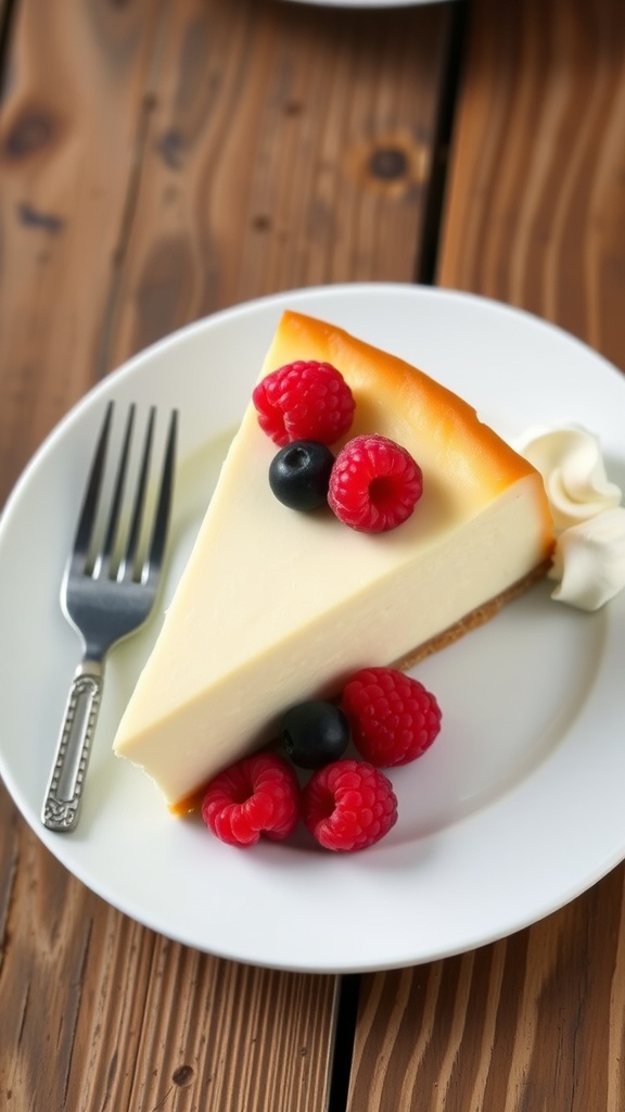 Classic 9-Inch Creamy Cheesecake Recipe