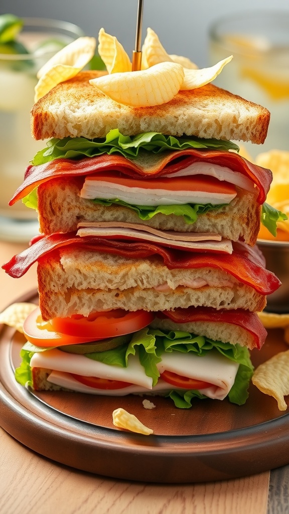 Delicious Club Sandwich Recipe